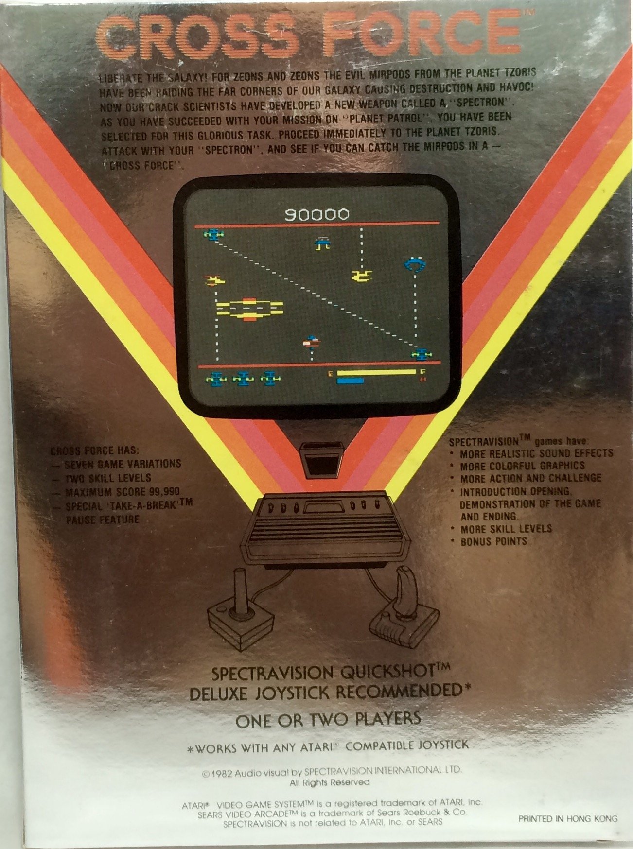 Cross Force - Atari VCS 2600 7800