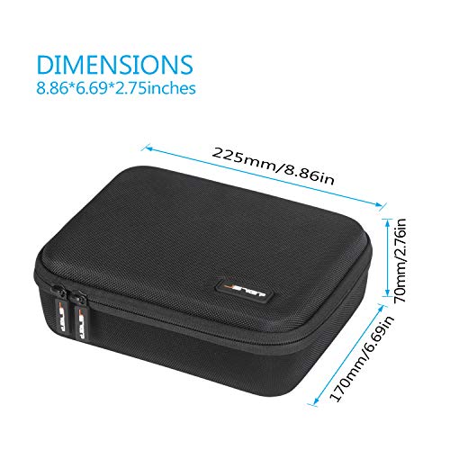 Case for Mavic Mini JSVER Carrying Case Compatible with DJI Mavic Mini/Mini SE, Hard Protective Case Travel Bag for DJI Mavic Mini Drone Accessories with Propeller Protectors and Control Stick Cover