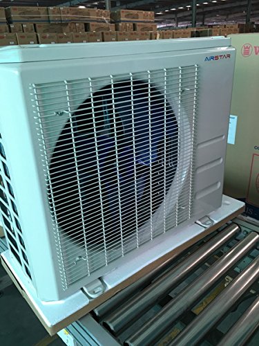 Air Star 24000 BTU Mini Split Inverter Ductless Air Conditioner, Heat Pump, Cooling, Heating, 230V, 15 Feet Installation Kits, (Pick Up Only)