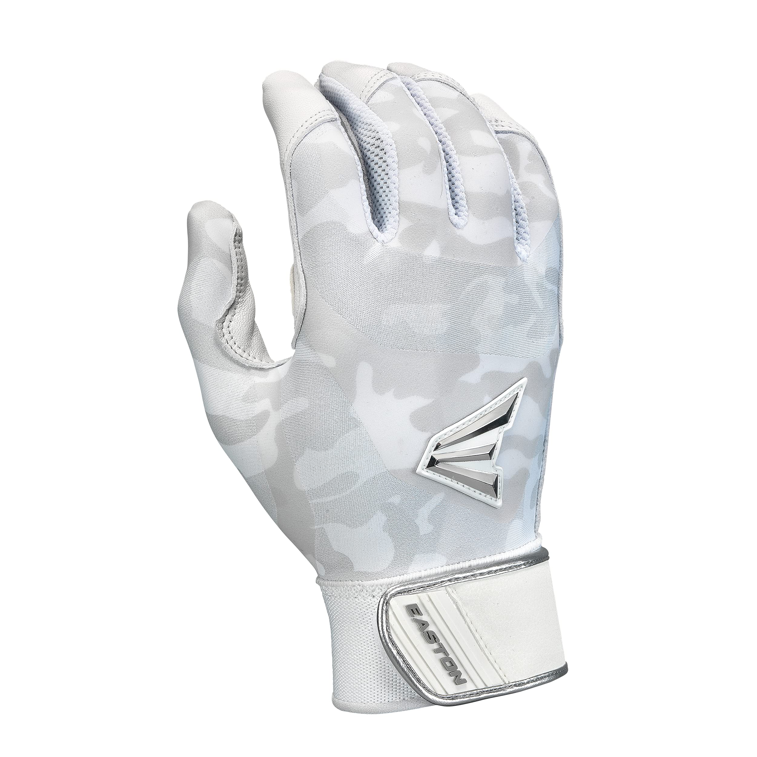 EASTON Lauren Chamberlain LC Pro Fastpitch Softball Batting Gloves | Adult Medium | White