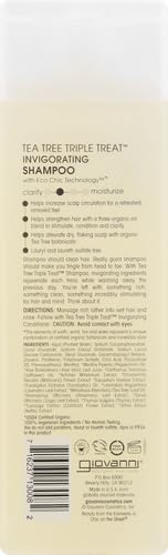 Giovanni, Invigorating Shampoo, Tea Tree, 8.5 oz