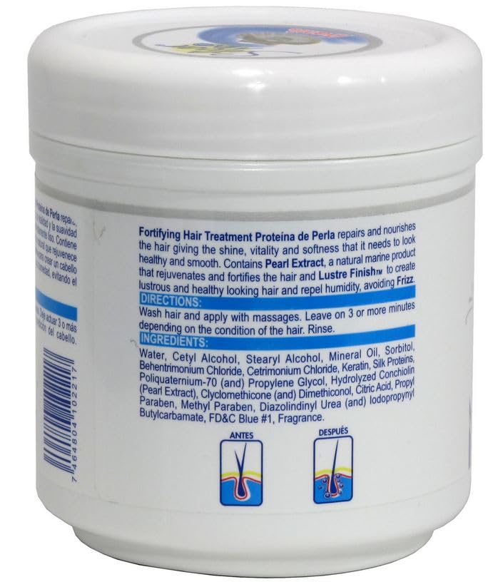 Silicon Mix Proteina De Perla & Shampoo 16 Oz Hair Treatment and Shampoo 16oz