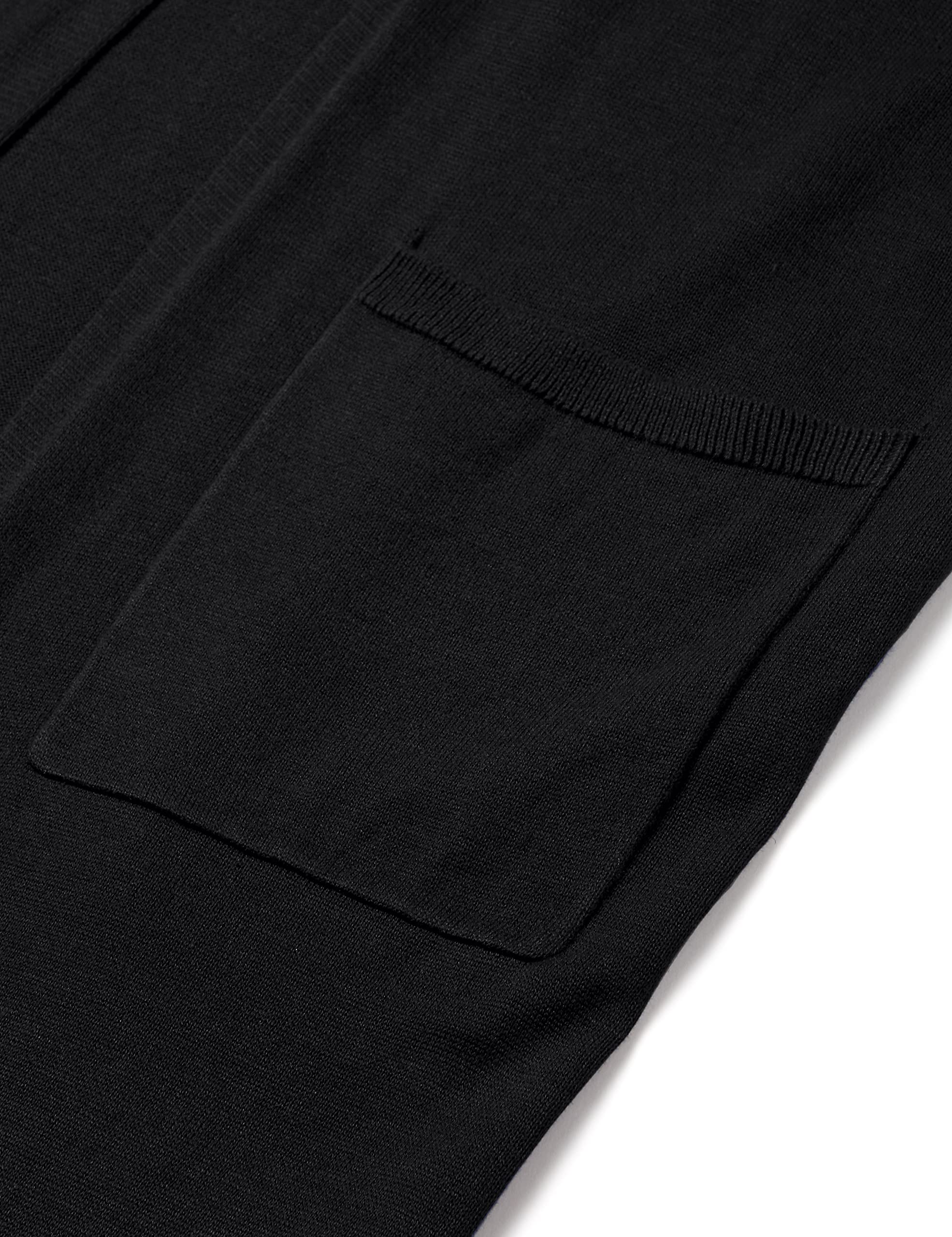 Amazon Essentials Women's Lightweight Longer Length Cardigan Sweater (Available in Plus Size), Black, 3X