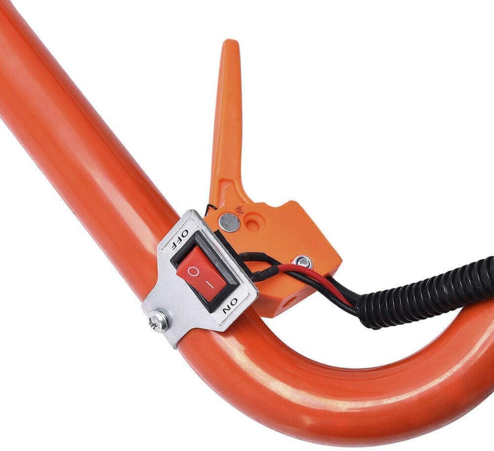 72cc Post Hole Auger 3KW 2 Stroke Post Hole Digger Gas Powered Earth Auger with 3 Replacement Auger Drill Bits(4", 8", 12") and 3 Extension Rods for Farm Garden Plant