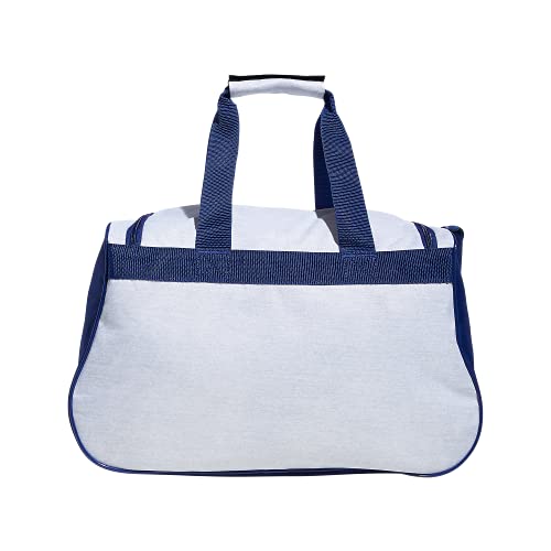 adidas Diablo Small Duffel Bag, Jersey White/Victory Blue/Sonic Fuchsia Purple, One Size