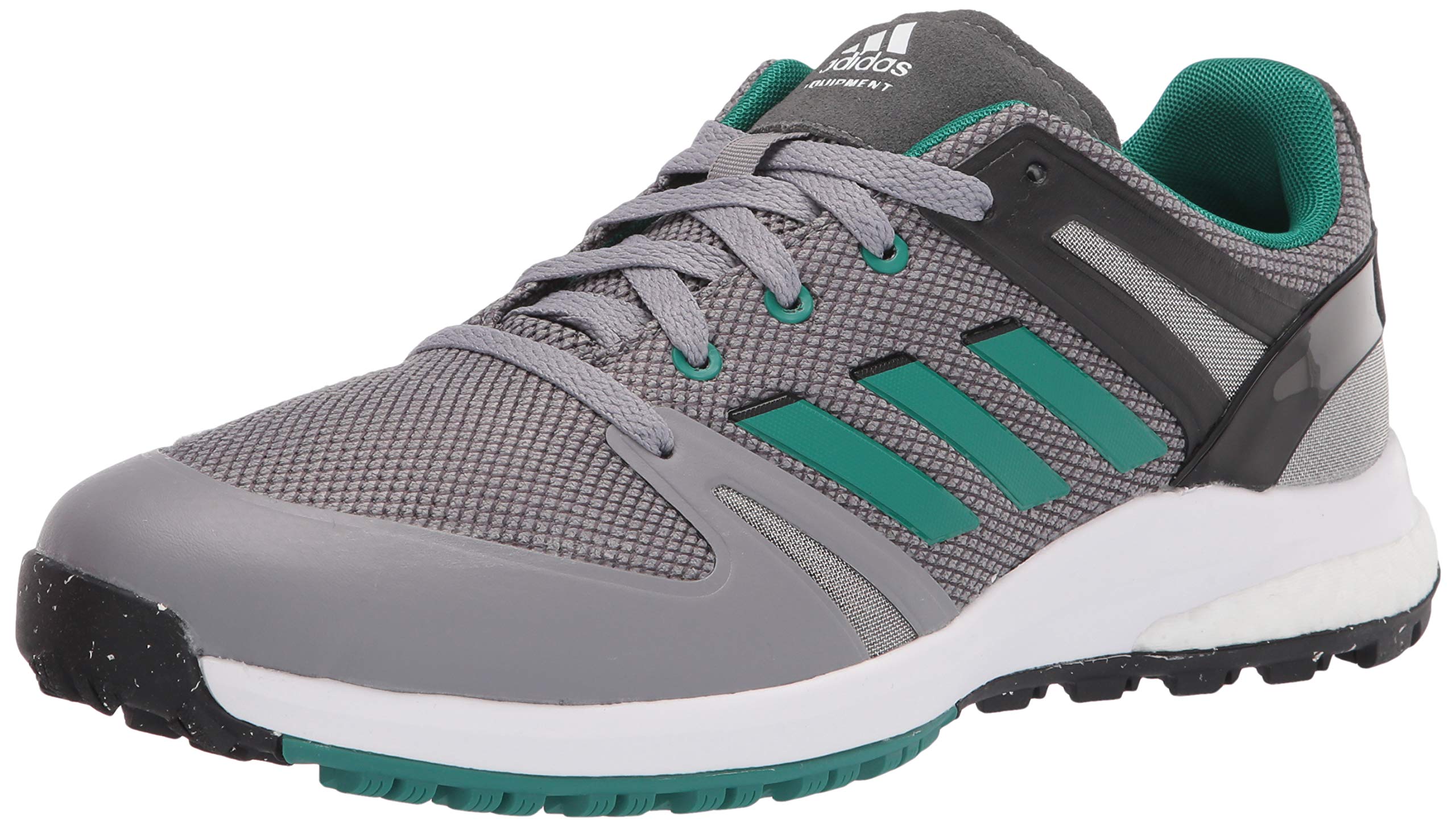 adidas Men's S2G Golf Shoe, Grey/Green/Black, 11 US