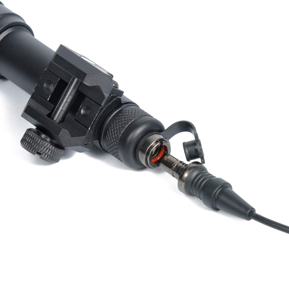 Assletes Tactical Flashlights, Black Rifle Weapon Light,Pressure Switch Included