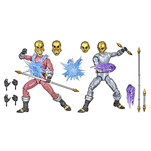 Power Rangers Lightning Collection Zeo Cogs 2-Pack 6-Inch Premium Collectible Action Figure Toys with Multiple Accessories Ages 4 and Up