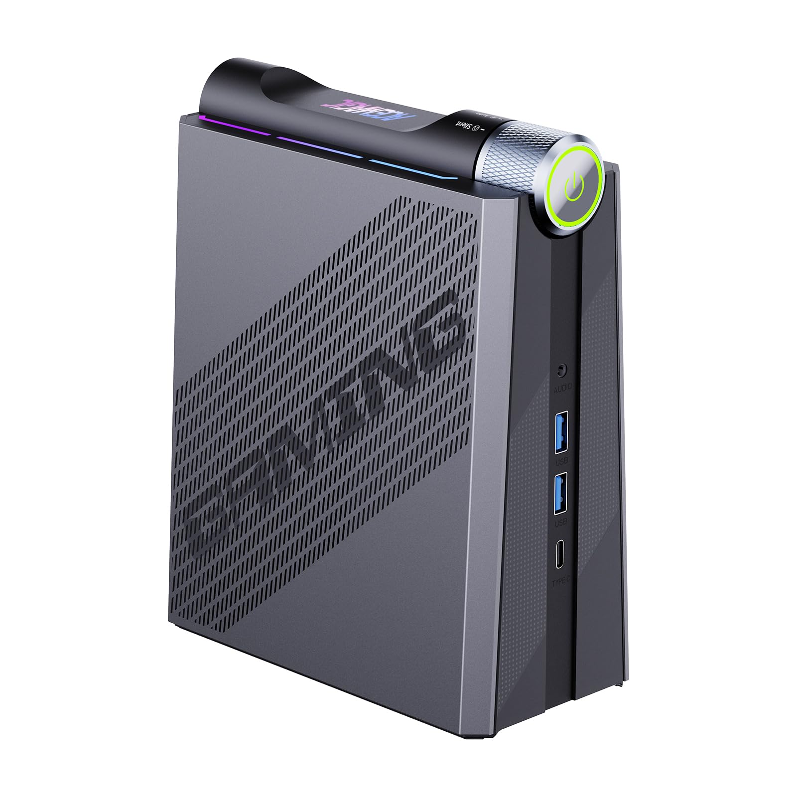 ACEMAGIC [Mini Gaming PC] Mini PC 32GB DDR5 1TB NVMe SSD, Mini Computers with Ryzen 9 6900HX+ AMD Radeon 680M, Support 4K Triple Screen,RGB Lights,WiFi6,BT5.2,Type C,up to 4.9Ghz, AM08PRO