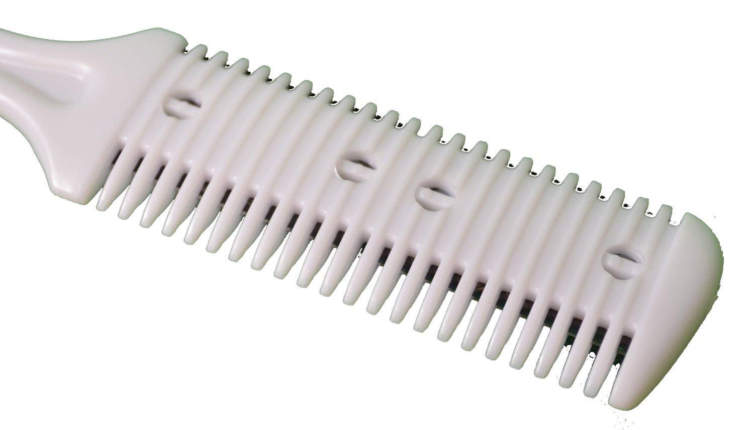 ALAZCO Value Set - MANUAL TRIMMER Personal Double Edge Razor Comb For Hair Beard Bikini Trimming & Thinning - Comes with 24 Extra Premium Stainless Steel Blades