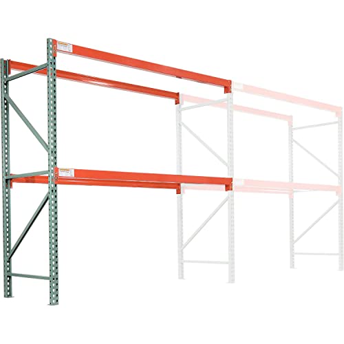 Global Industrial Teardrop Pallet Rack Add-On 48"W X 36"D X 96"H