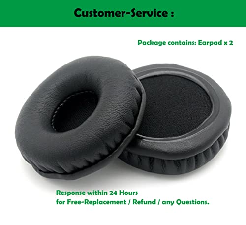 DowiTech Premium Headphone Replacement Ear Pads Cushions Headset Earpads Compatible with Sennheiser HD414 HD-414 Headset