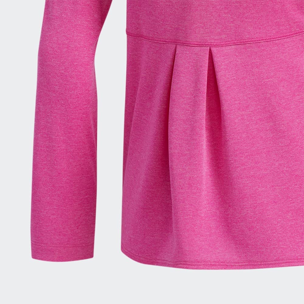 adidas Golf Heathered Knit Jacket, Shock Pink Melange, Large