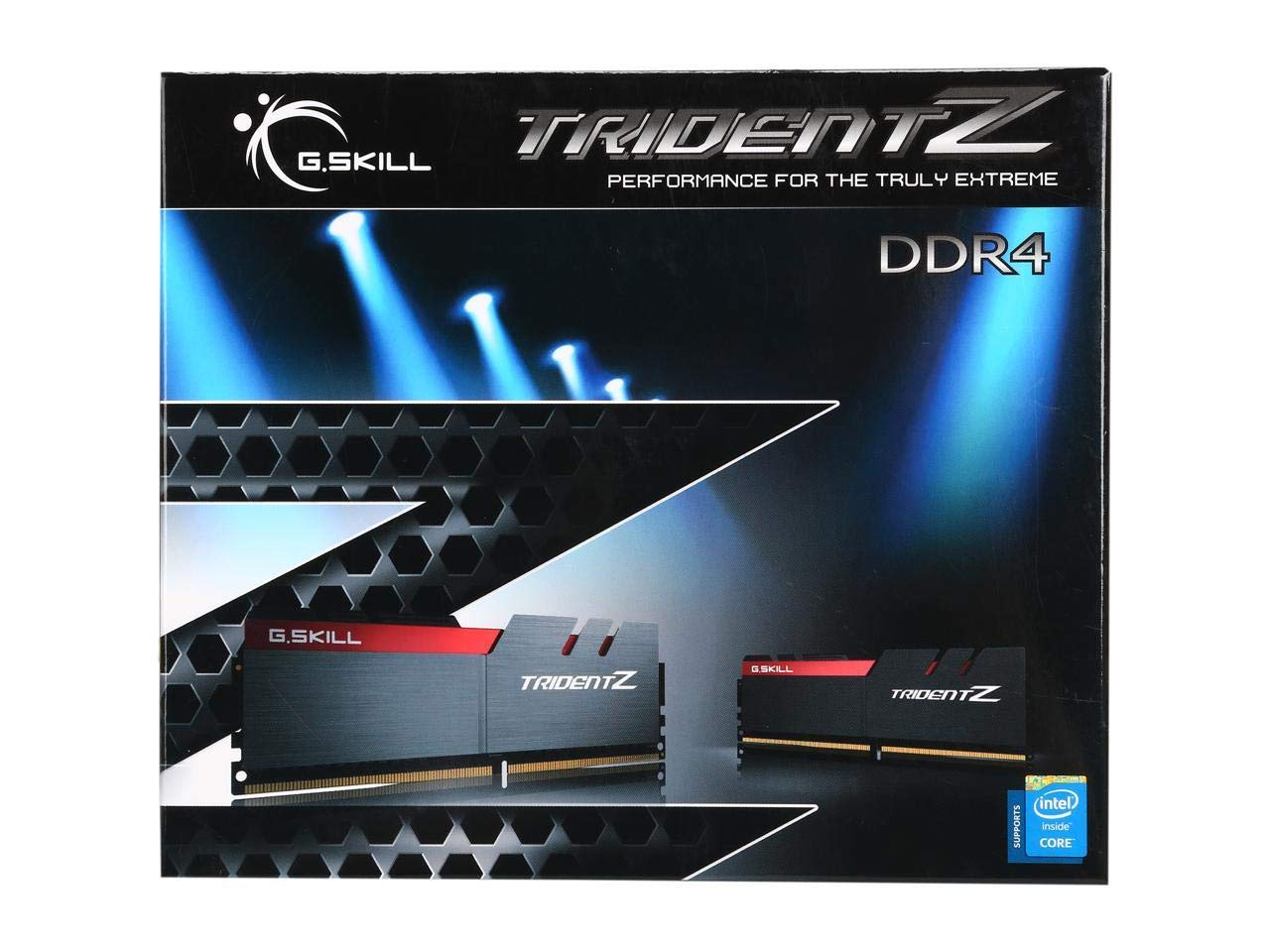 G.SKILL 64GB (4 x 16GB) TridentZ Series DDR4 3200MHz PC4-25600 Desktop Memory Model F4-3200C14Q-64GTZ