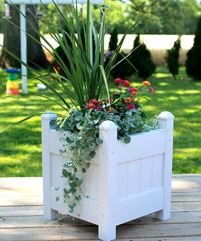 BestNest Dura-Trel Small Planter Boxes and Seat Package