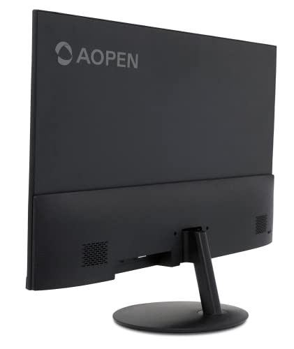 AOPEN 24SA2Y Hbi 23.8" Full HD (1920 x 1080) Zero-Frame Gaming Office Monitor | AMD FreeSync Technology | Ultra-Thin Stylish Design | 100Hz | 1ms-TVR | Low Blue Light | Tilt | HDMI & VGA Ports,Black
