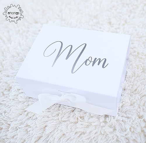 Bridesmaid proposal box/Custom gift box/Mothers Day Gift Box/Happy Birthday Box/Magnetic Lid/Ribbon finish/Valentines Day/Personalized present/gift/made in usa