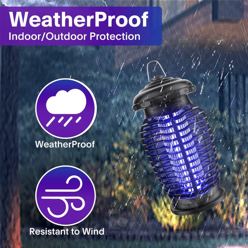 Bug Zapper Indoor/Outdoor Electronic Mosquito Zapper Fly Traps Gnat Killer Insect Fly Zappers