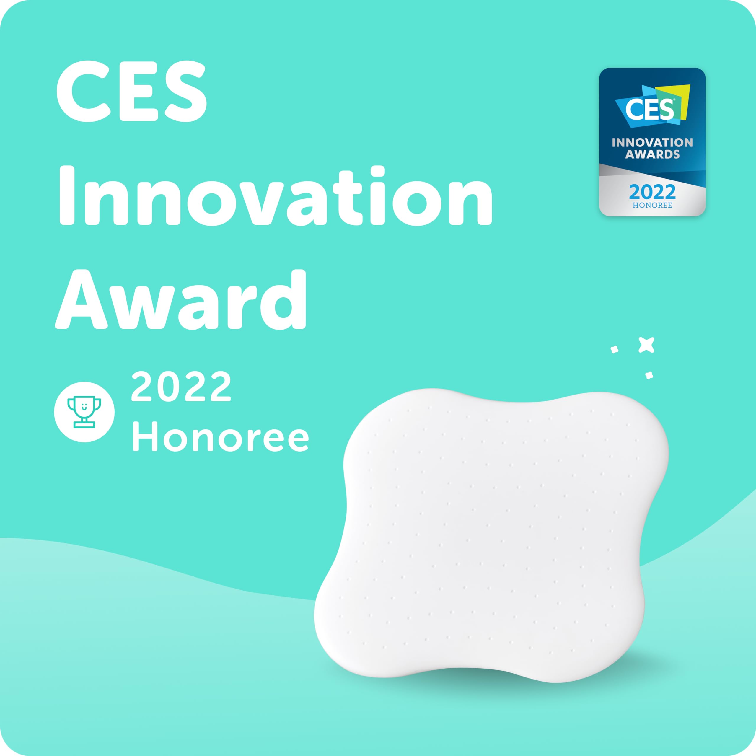CuboAi Sleep Sensor Pad - Real-Time Baby Micro Movement Tracking & Motion Detection with Proactive AI Baby Safety Alerts, Non-Contact | Must be Paired with Cubo Ai Plus Smart Baby Monitor