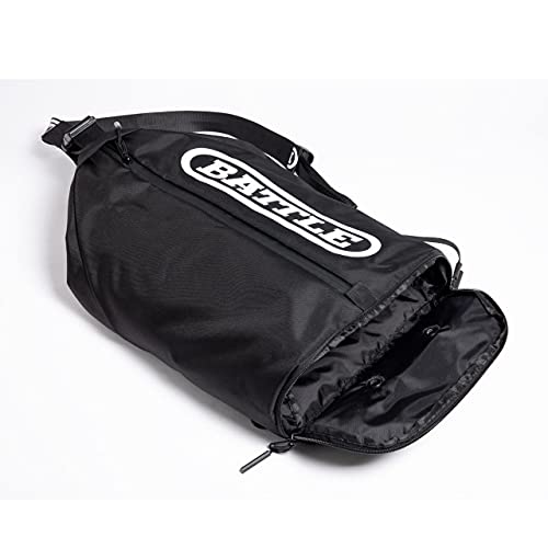 Battle Sports Lockdown 6 Sling Bag 2.0 - Single Shoulder Travel Backpack, Adjustable Over-the-Shoulder Strap, Padded Interior Sleeve for up to 15β Laptop, Crossbody Bag - Black
