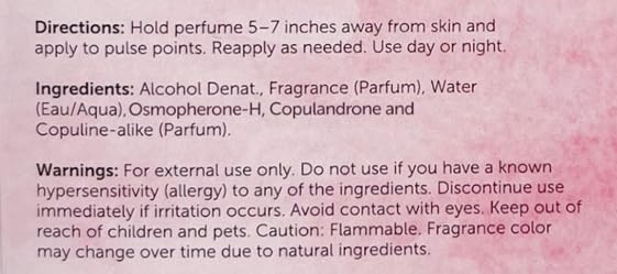 Pure Instinct Perfume with Pheromone Infused Essential Oil For Women 0.5 OZ Bottle Help Attract Men Opposite Sex