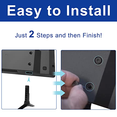 Base Stand for Vizio TV Legs Replacement, for Vizio 32H-G9 D32F-G4 TV Desk Stand with Screws Set, TV Legs for 32" Vizio TV Stand, Tabletop TVs Stand for Vizio Smart TV with Instructions
