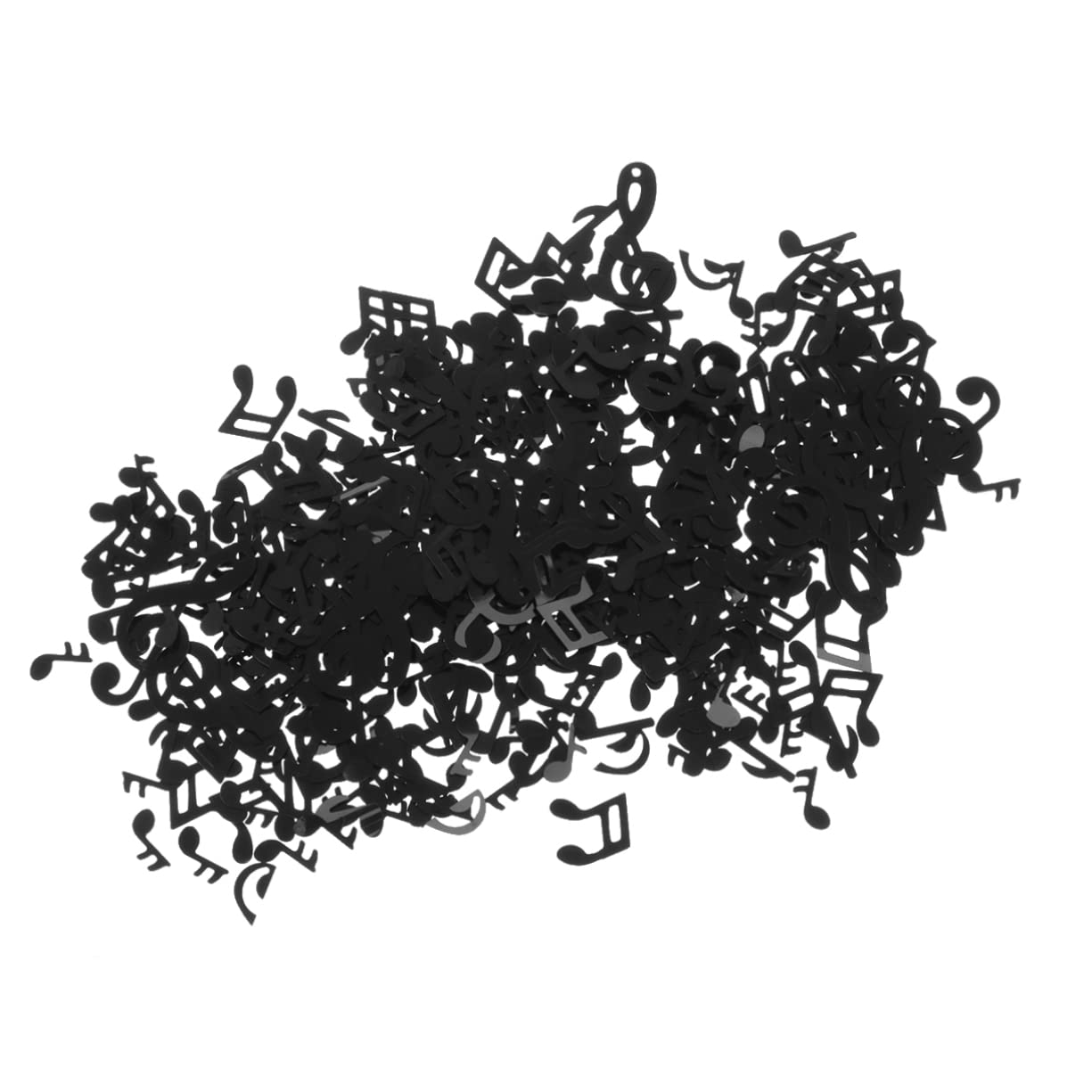 Ciieeo 1 Pack Music Theme Party Decoration White Stickers Music Notes Table Scatter Music Confetti Table Confetti Bridal Shower Glitter Confetti Sprinkles Birthday Christmas Ceiling Baby