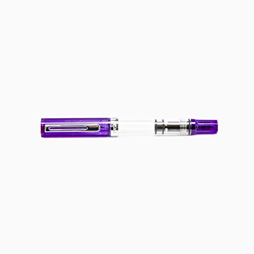 TWSBI ECO Transparent Purple Fountain Pen M nib