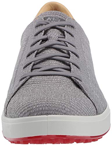 adidas Men's Adipure SP Knit Golf Shoe, Grey Three/Silver Metallic/Orbit Grey, 10 Medium Wide US