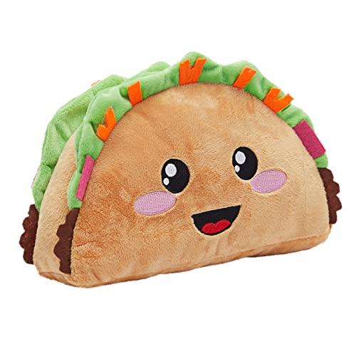 BLUE PANDA Soft Taco Stuffed Animal, Comfort Plush Toys for Gifts, Collectibles, 10 Inches