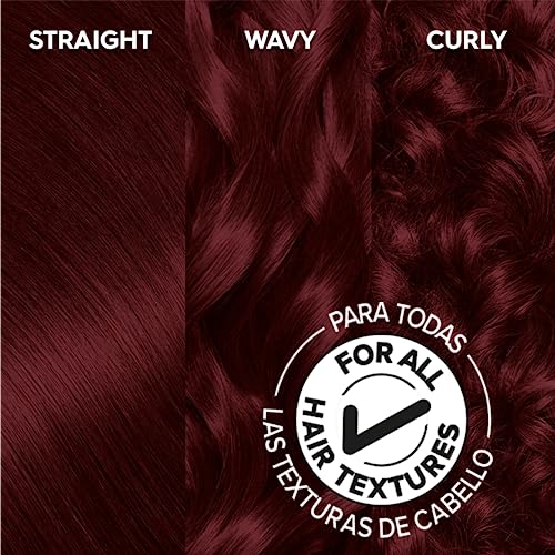 Garnier Hair Color Olia Ammonia-Free Brilliant Color Oil-Rich Permanent Hair Dye, 4.62 Dark Garnet Red, 1 Count (Packaging May Vary)