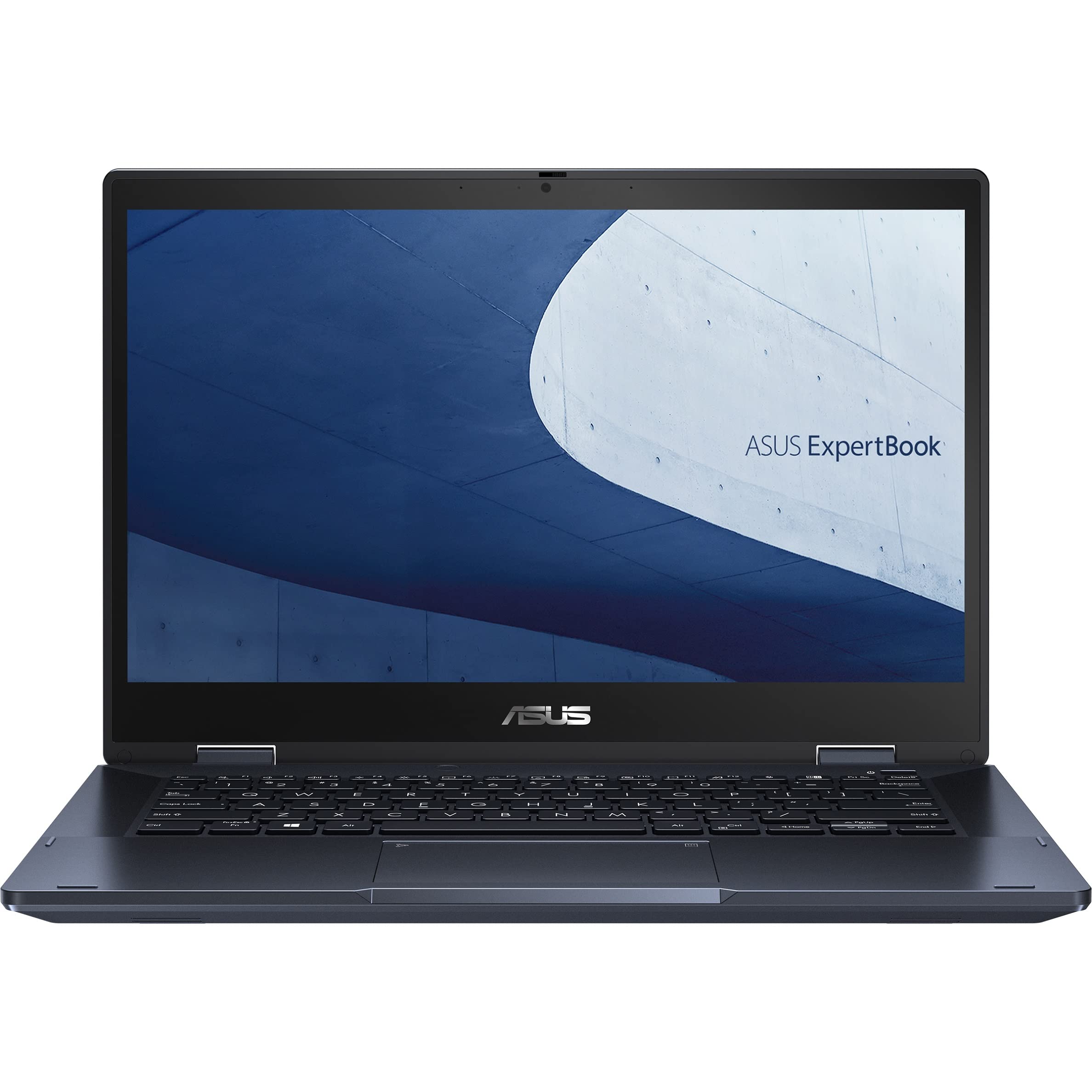 ASUS ExpertBook B3 Thin & Light Flip Business Laptop, 14β FHD, Core i7-1165G7, 512GB SSD, 16GB RAM, All Day Battery, Enterprise-Grade Video Conference, NumberPad, Win 10 Pro, B3402FEA-XH74T, Black