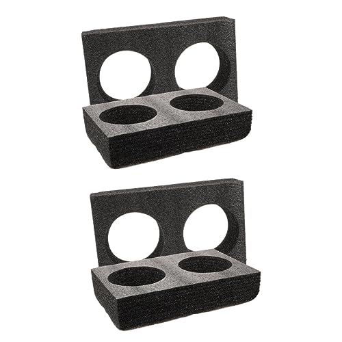 Alipis 4 pcs Takeaway Cup Holder Door Dash Beer Pong Pool Float Floating Drink Holder for Pool Milk Tea Packing Tray Foam Pool Floats Takeout Bowl Racks Drink Cup car epe Pearl Cotton