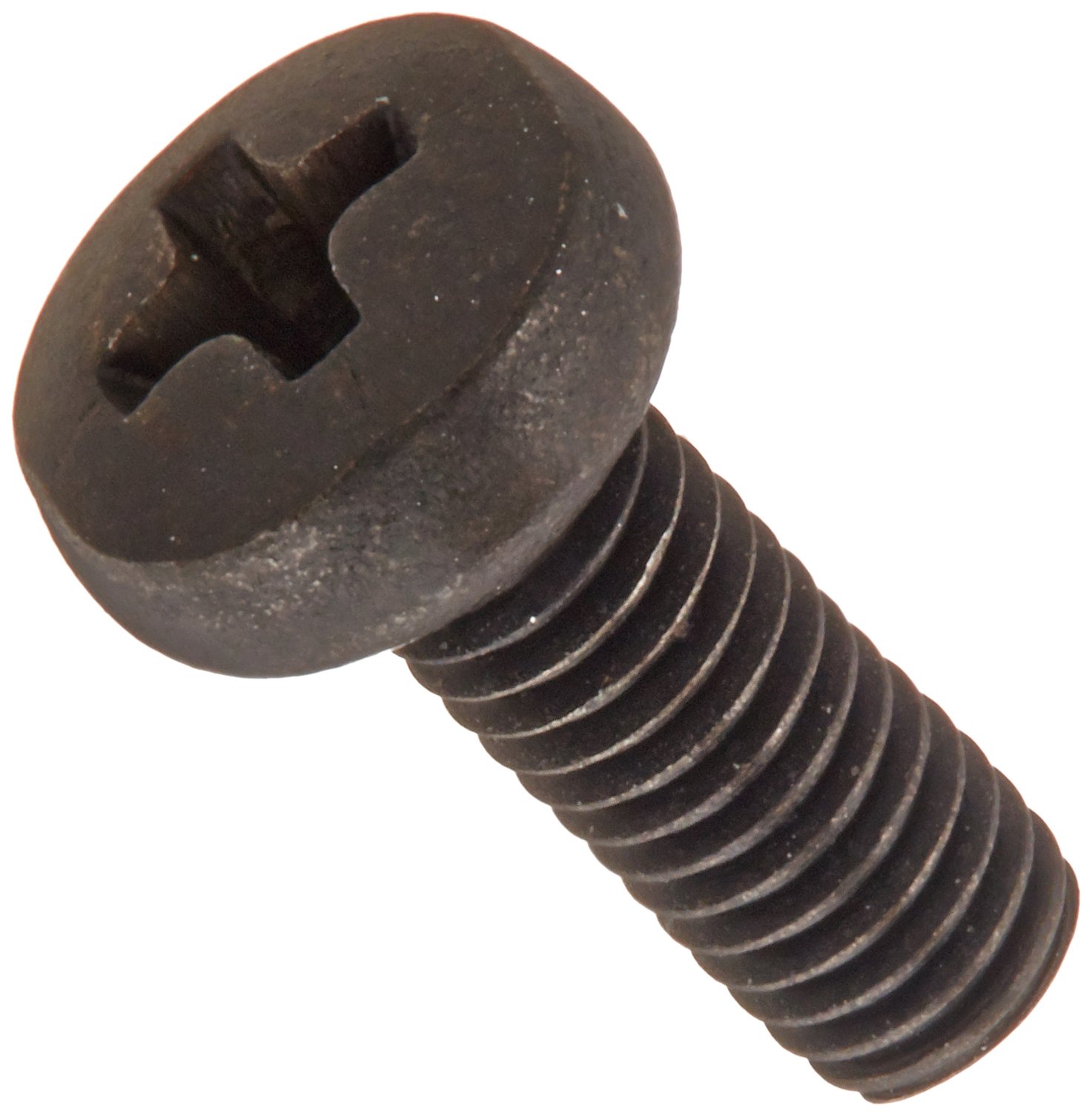 Small Parts M38MPP188B 18-8 Stainless Steel Pan Head Machine Screw, Black Oxide Finish, Meets DIN 7985, #1 Phillips, M3-0.5 Thread Size, 8 mm Length, Fully Threaded, Imported (Pack of 100)