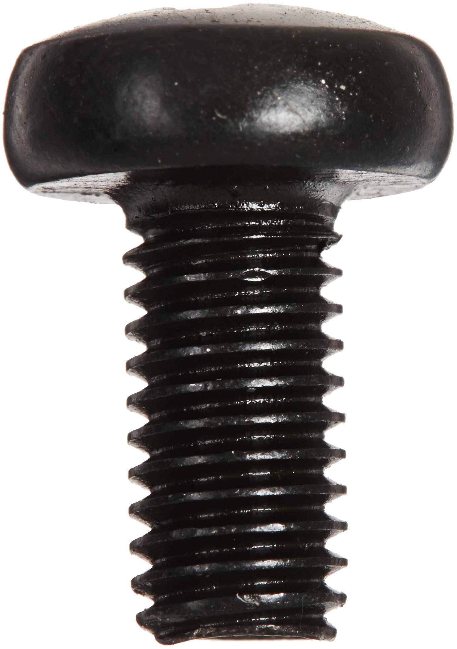 Small Parts M510D7985AB Steel Pan Head Machine Screw, Black Oxide Finish, Meets DIN 7985, #2 Phillips Drive, M5-0.8 Thread Size, 10 mm Length, Fully Threaded, Import (Pack of 100)