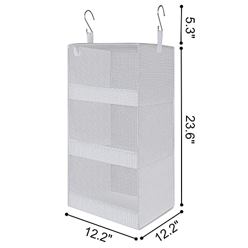GRANNY SAYS Bundle of 1-Pack Hanging Organizer for RV Closet & 3-Pack Storage Cubes for Organizing