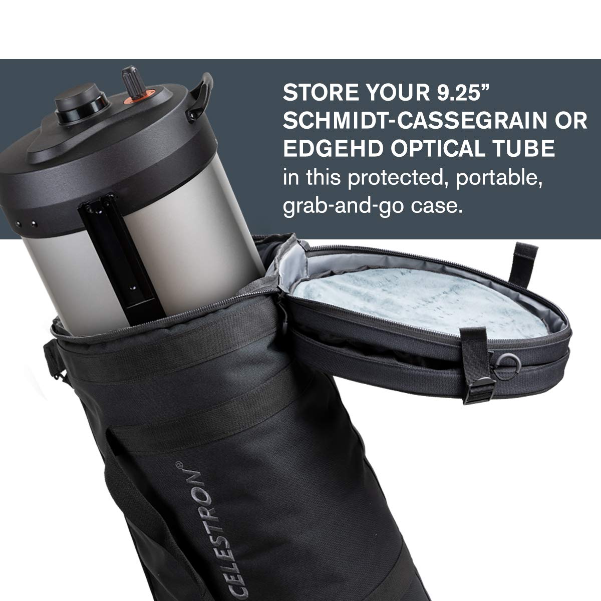 Celestron Tripod and 9.25" Telescope Storage Bags Bundle