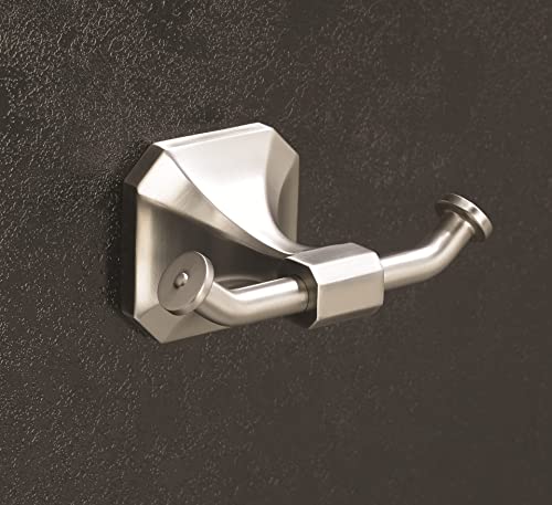 Richelieu Hardware - NB1020549 - Transitional - Bathroom Hook - Riviera Collection - Brushed Nickel Finish