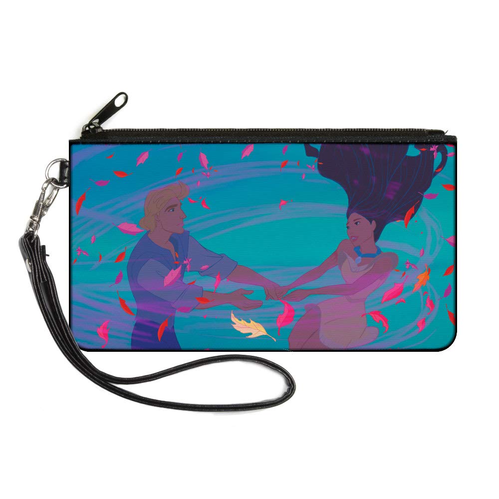 Buckle-Down Women's Standard Zip Wallet Pocahontas Small, 6.5" x 3.5"