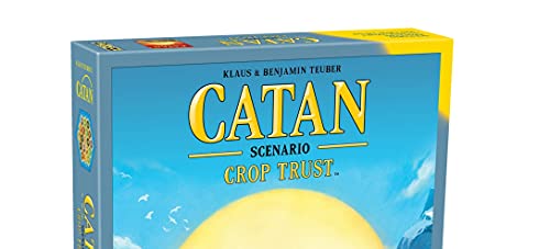 CATAN Crop Trust Scenario for CATAN Board Game (Base Game) | Family Board Game | Adventure Board Game | Ages 10+ | for 3 to 4 Players | Average Playtime 60 Minutes | Made by Catan Studio