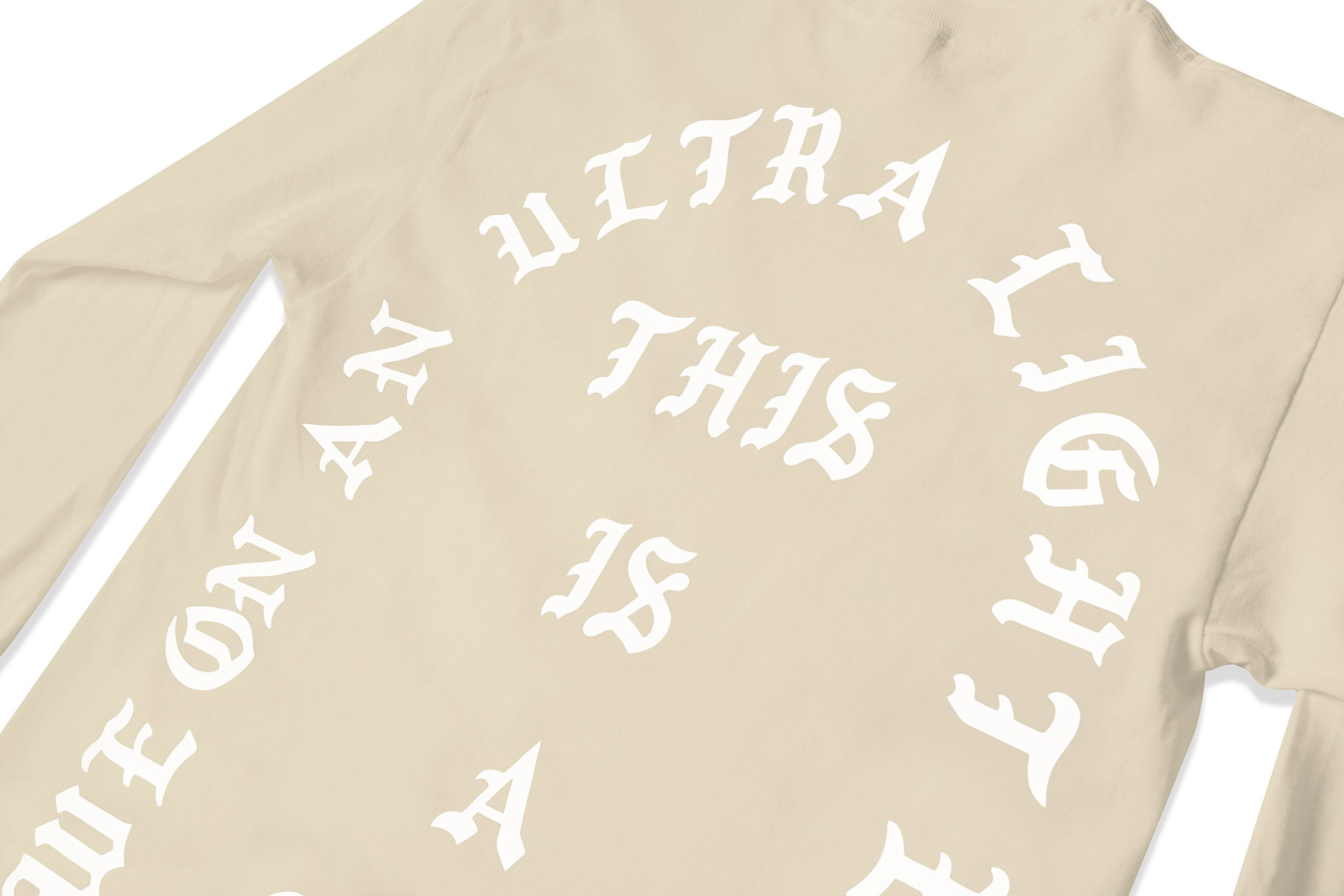 AA Apparel The Life of Pablo Tour | I Feel Like Pablo Long Sleeve Shirt (Extra Extra Large, Sand)