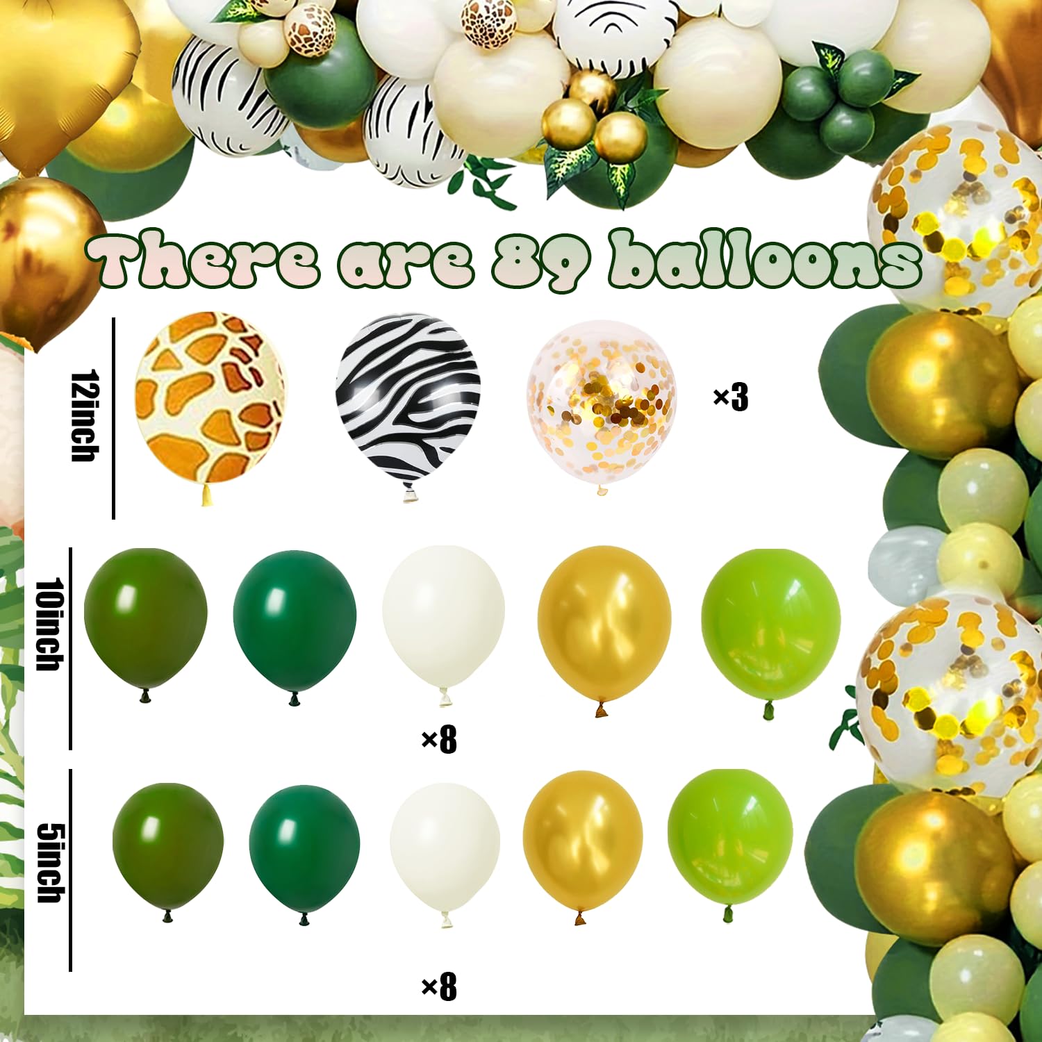 Cocomigo Two Wild Birthday Decorations Boy Two Safari Baby Shower Decorations Two Year Old Birthday Decorations 2 Year Old Birthday Decorations Boy Jungle Safari Animal 2nd Birthday Decorations