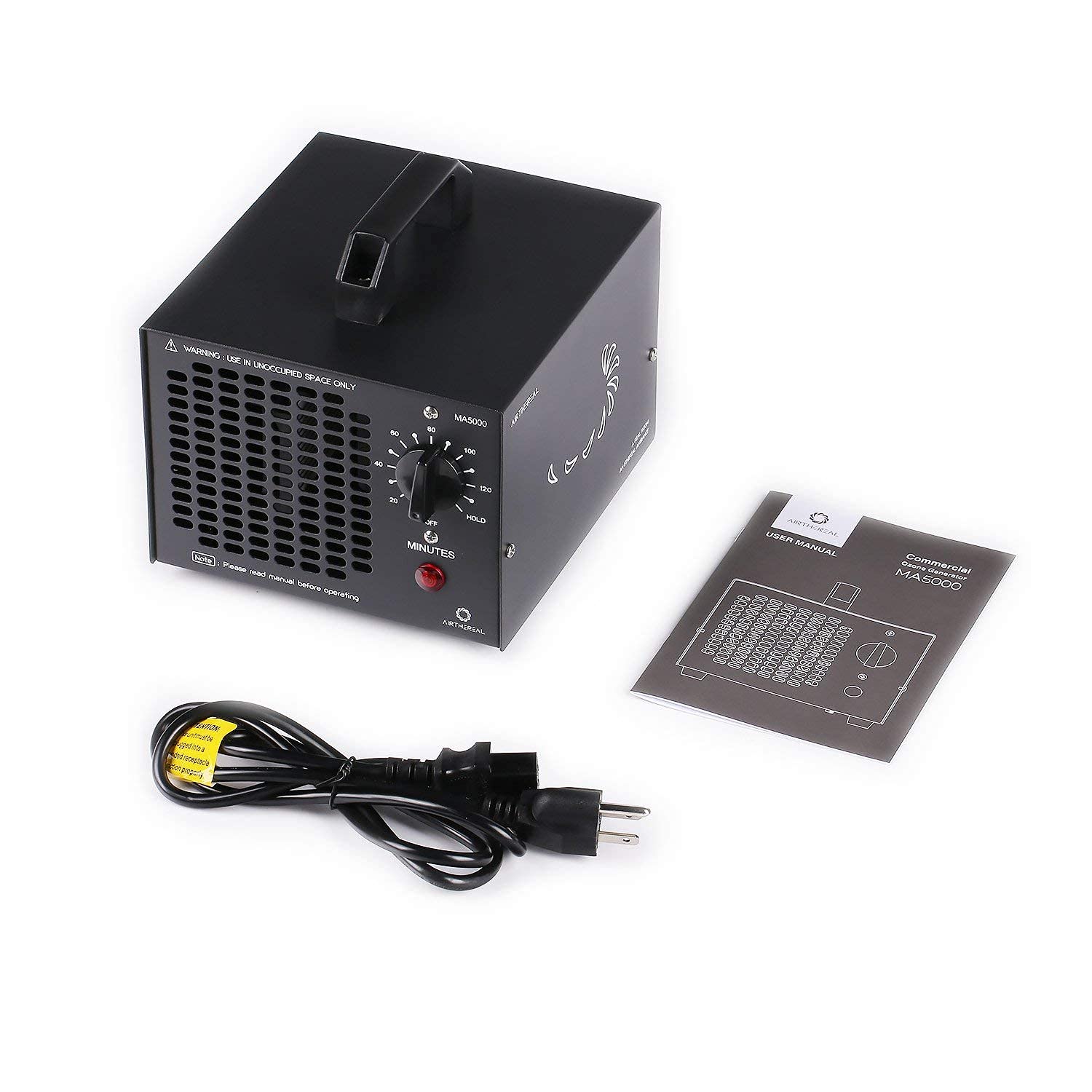 Airthereal Bundle | MA5000 Ozone Generator with 5000mg/h and MA10K-PRO Ozone Generator 10000 mg/h High Capacity O3 Ionizer Machine