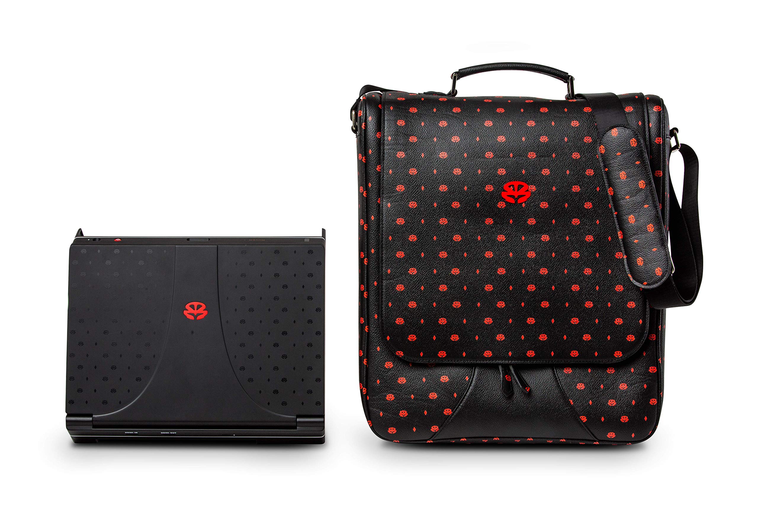 Buddah Tek Luxury Gaming Rover 1 + Rover 1 Messenger Bag Bundle for Xbox One S, Xbox One X, PS4 Slim and PS4 Pro! ( Consoles Not Included) - PlayStation 4