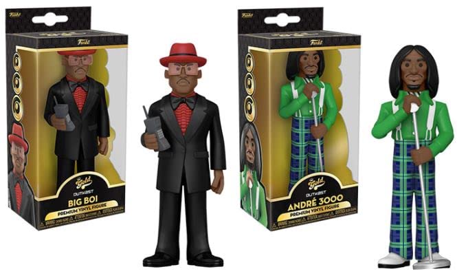 Outkast 5" Funko Vinyl Gold Complete Set (2)