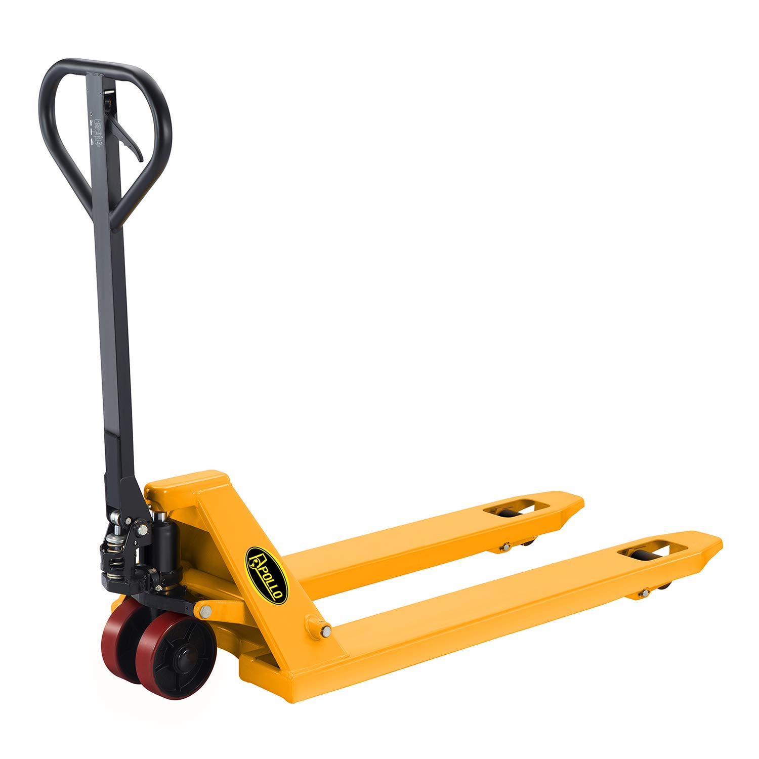 APOLLO Hand Pallet Jack Truck Standard Duty Pallet Truck 5500lbs Capacity 21''W x 48''L Forks Handling Tools