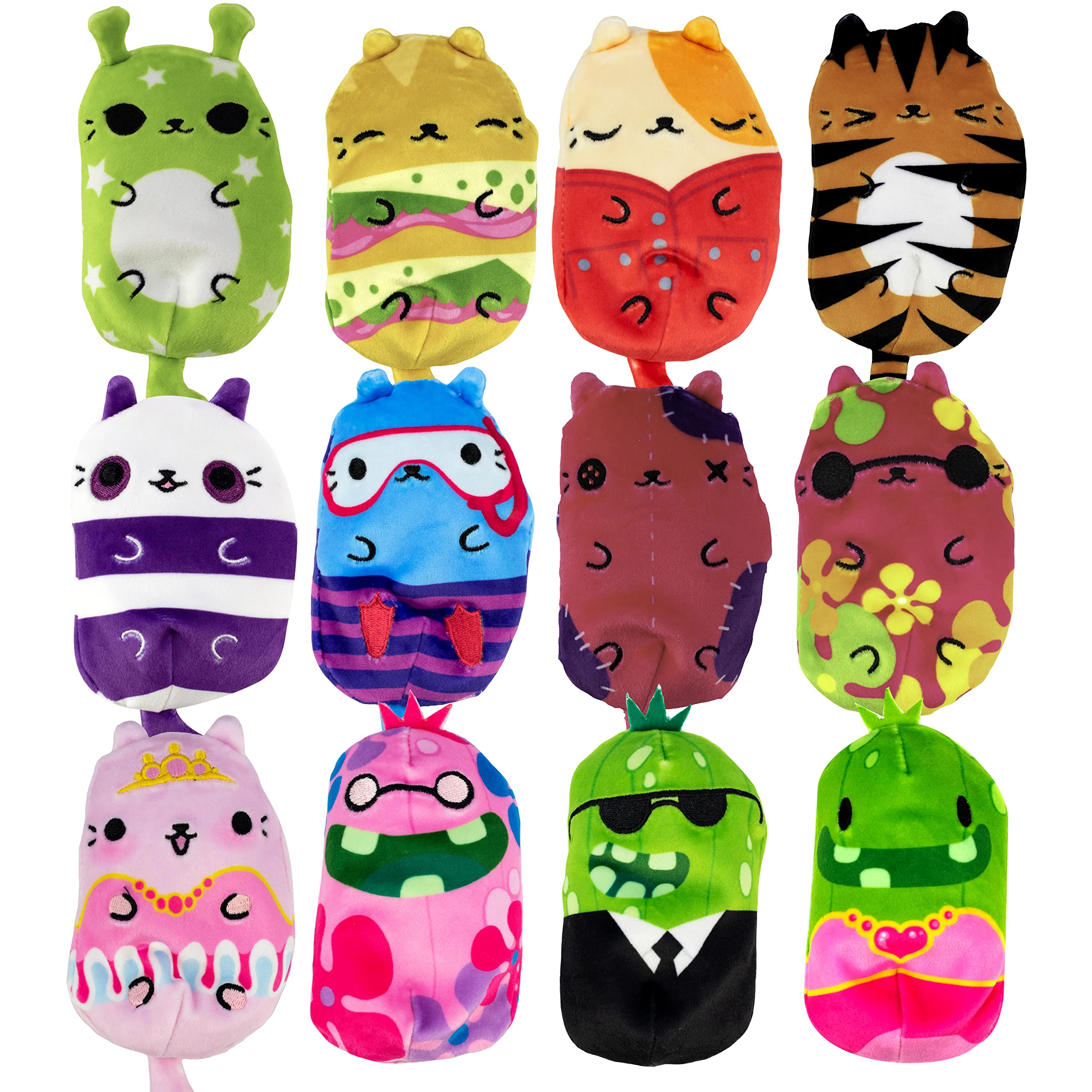 Cats vs Pickles 12pk 4 inch Bean Filled Plushies Assortment Number 10