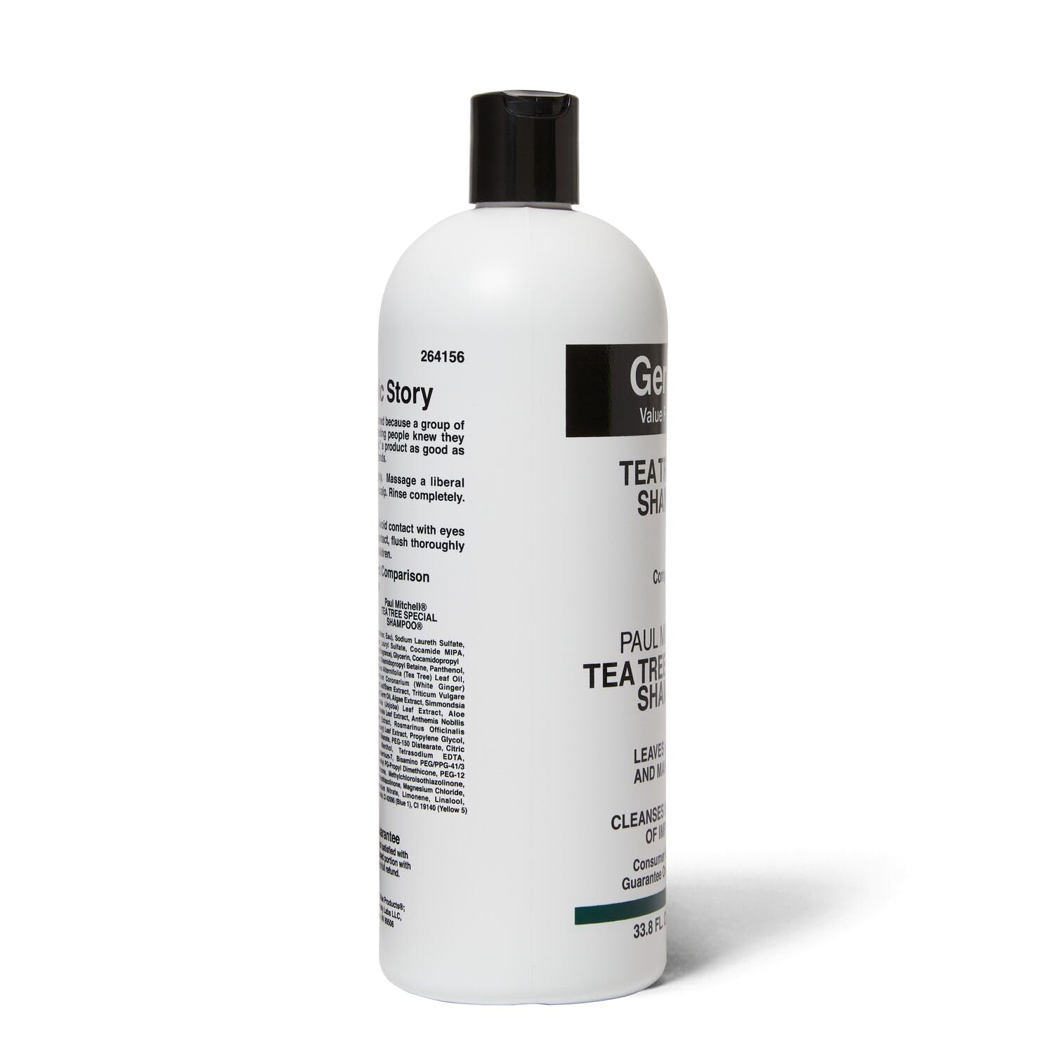 Generic Value Products Tea Tree Oil Shampoo, Leaves Hair Soft and Manageable, Leaves Scalp Clean and Tingling, Adds Vitality and Luster, 33.8oz