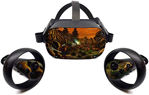 action adventure Stickers Skin for Oculus Quest, Protective, Durable, and Unique Vinyl Decal Wrap Cover | Easy to Apply, Remove, and Change Styles by ok anh yeu