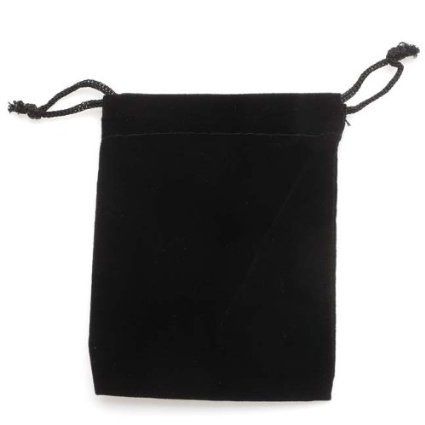 GYBest 3" X 4" (50/100/150/200) Wholesale - Black Velvet Cloth Jewelry Pouches/Drawstring Bags (200)